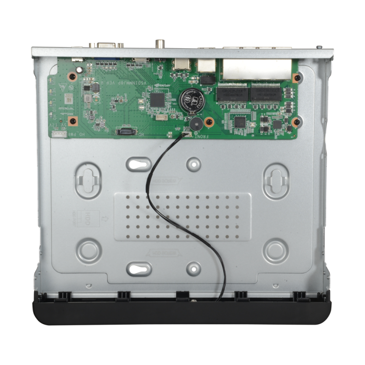 NVR 8ch IP PoE hasta 8Mpx, 64Mbps, UltraH.265, 1 HDD
