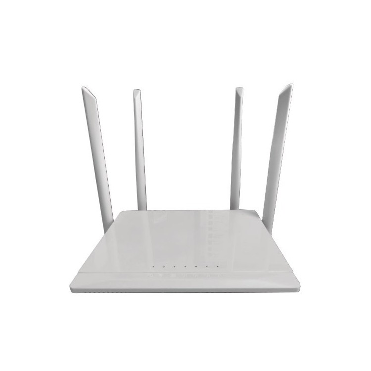 Router AC 1200 Mbps, 2,4/5Ghz, x4 puertos Gb, x2 USB 2.0 y x4 antenas ...