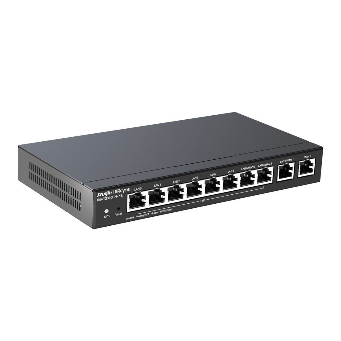 Router Controlador Cloud, x10 Puertos Gigabit, 8 PoE 110W Total, 1LAN ...