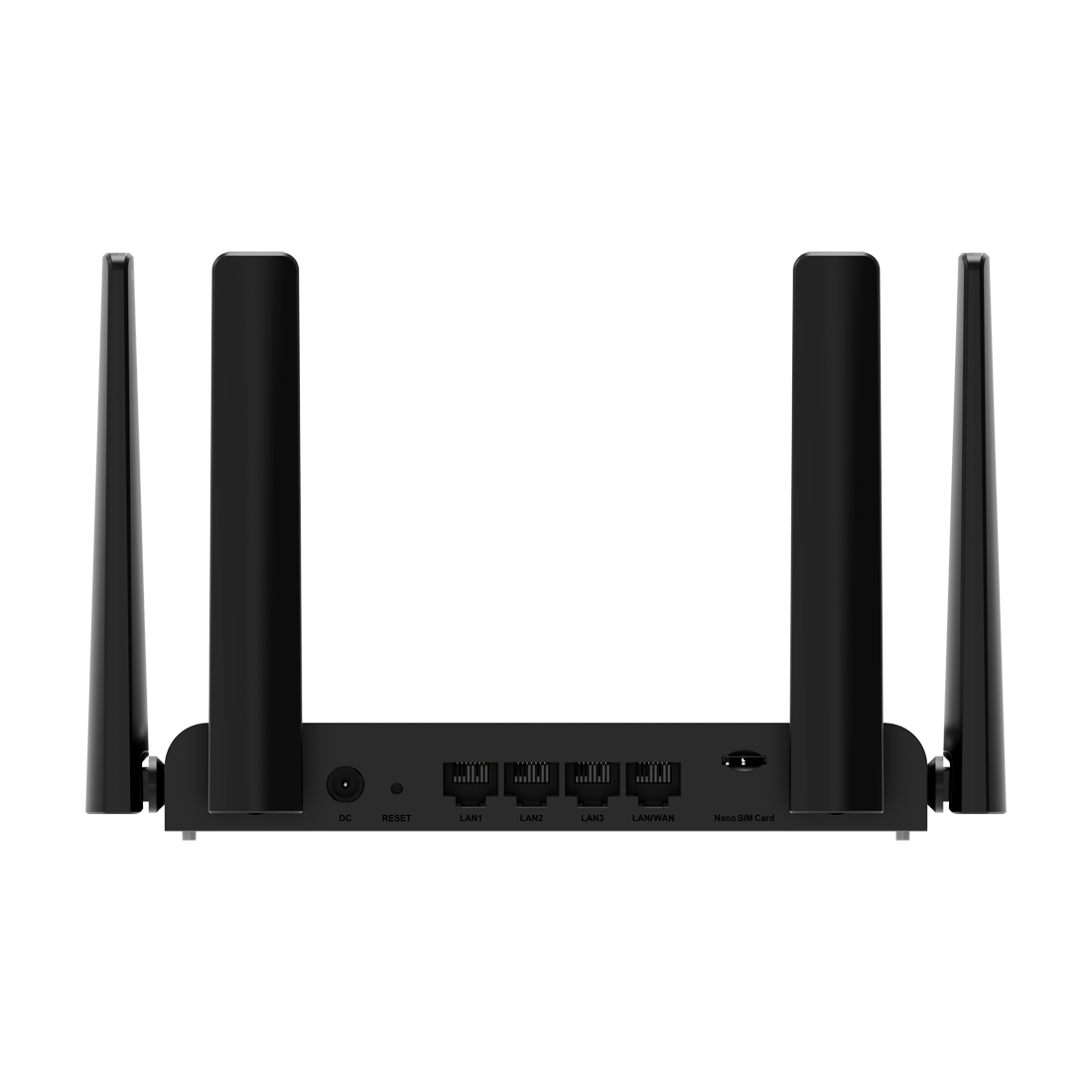 Router 4G LTE SOHO, x4 puertos 10/100, 150Mbps, Wi-Fi 2.4GHz, 1x Ranura ...