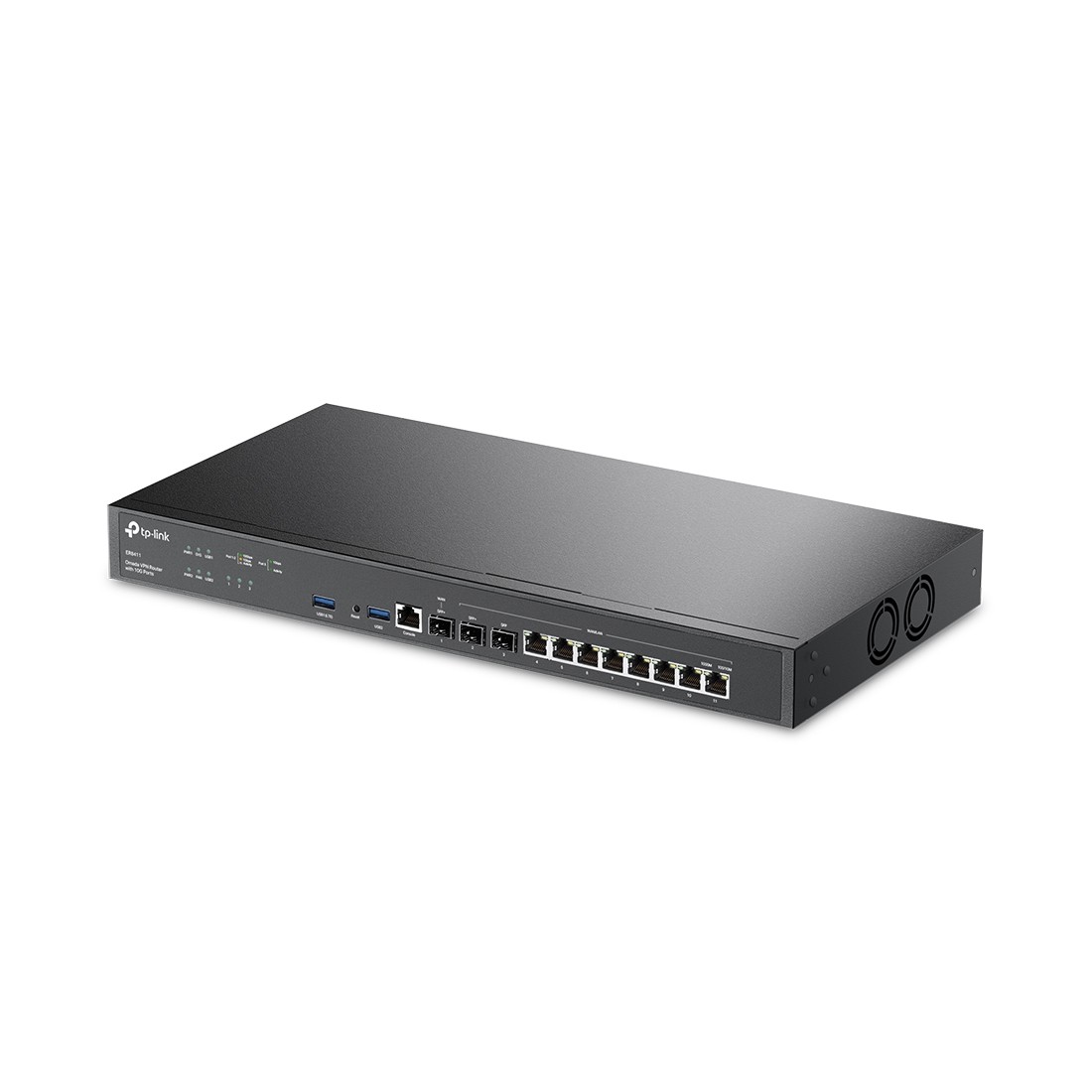 Router VPN OMADA, x2 10Gb SFP+, x1 WAN/LAN SFP, x8Gb WAN/LAN, x1 ...