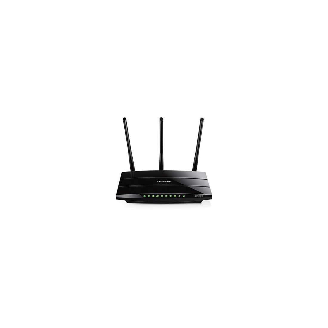 Router AC 1200 Mbps, 2,4/5Ghz, x4 Gb, x1 USB y x3 antenas